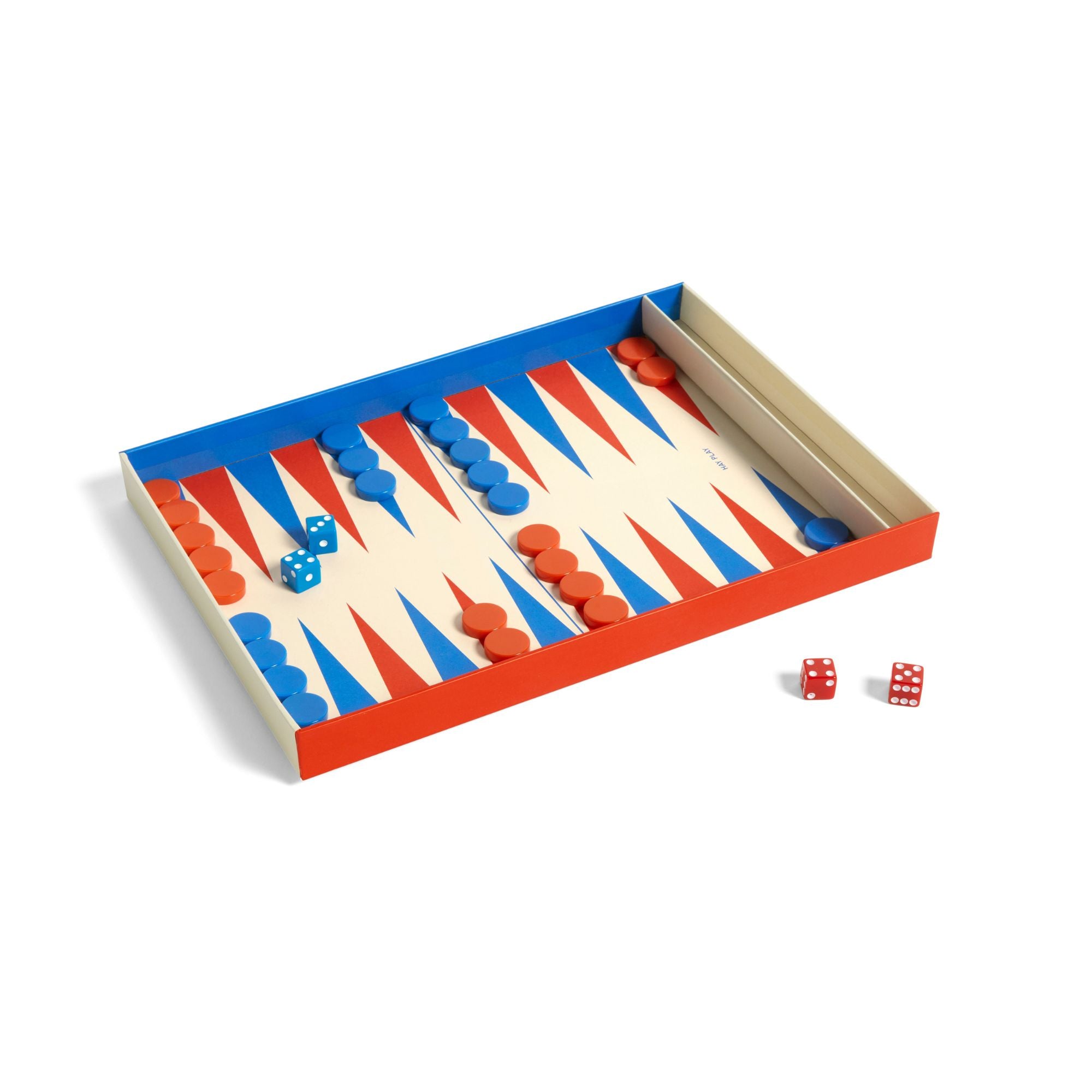 Play Backgammon, joc de table produs de HAY
